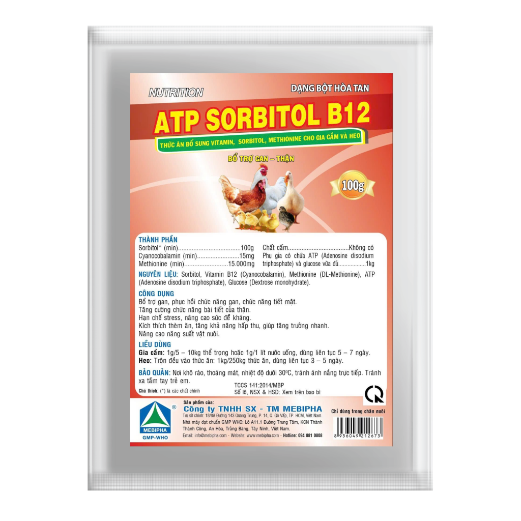 ATP SORBITOL B12 | Mebipha Online