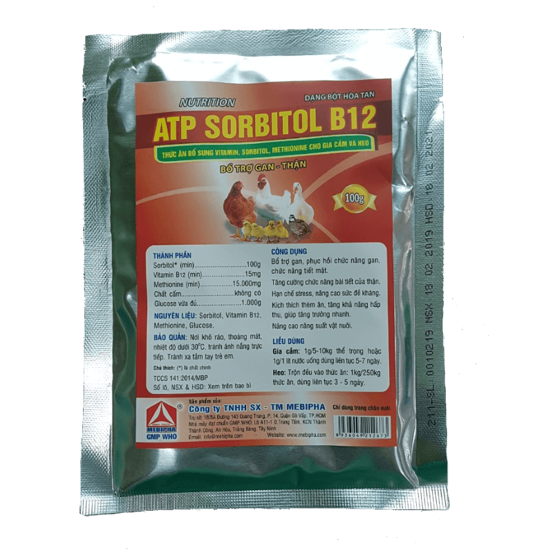 ATP SORBITOL B12 | Mebipha Online
